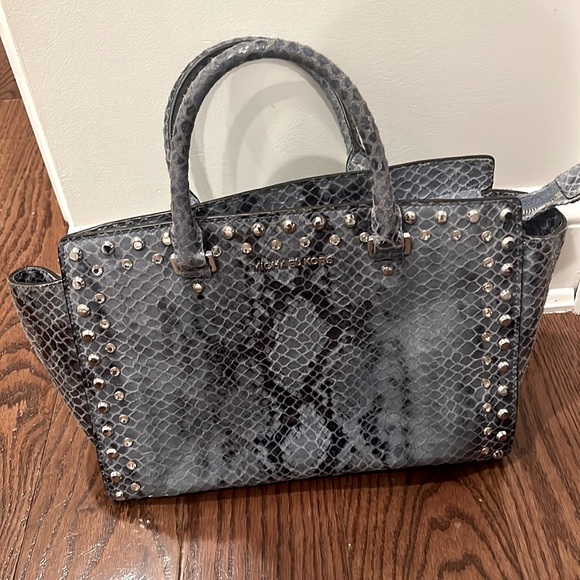 Michael Kors Collection | Bags | Snake Skin Michael Kors Bag | Poshmark